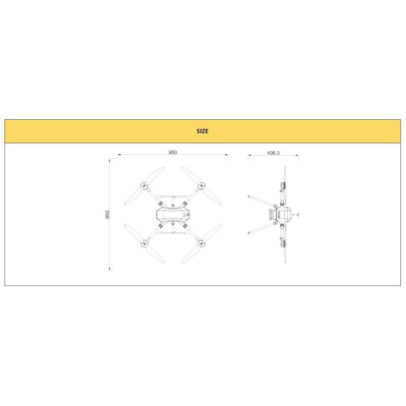 T-Drones M690 Pro UAV - frame & drive system - Dronivo - Your expert ...